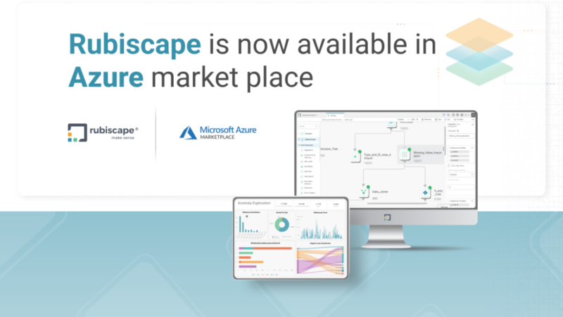 Rubiscape Data Science Platform now available in the Microsoft Azure Marketplace Rubiscape ...